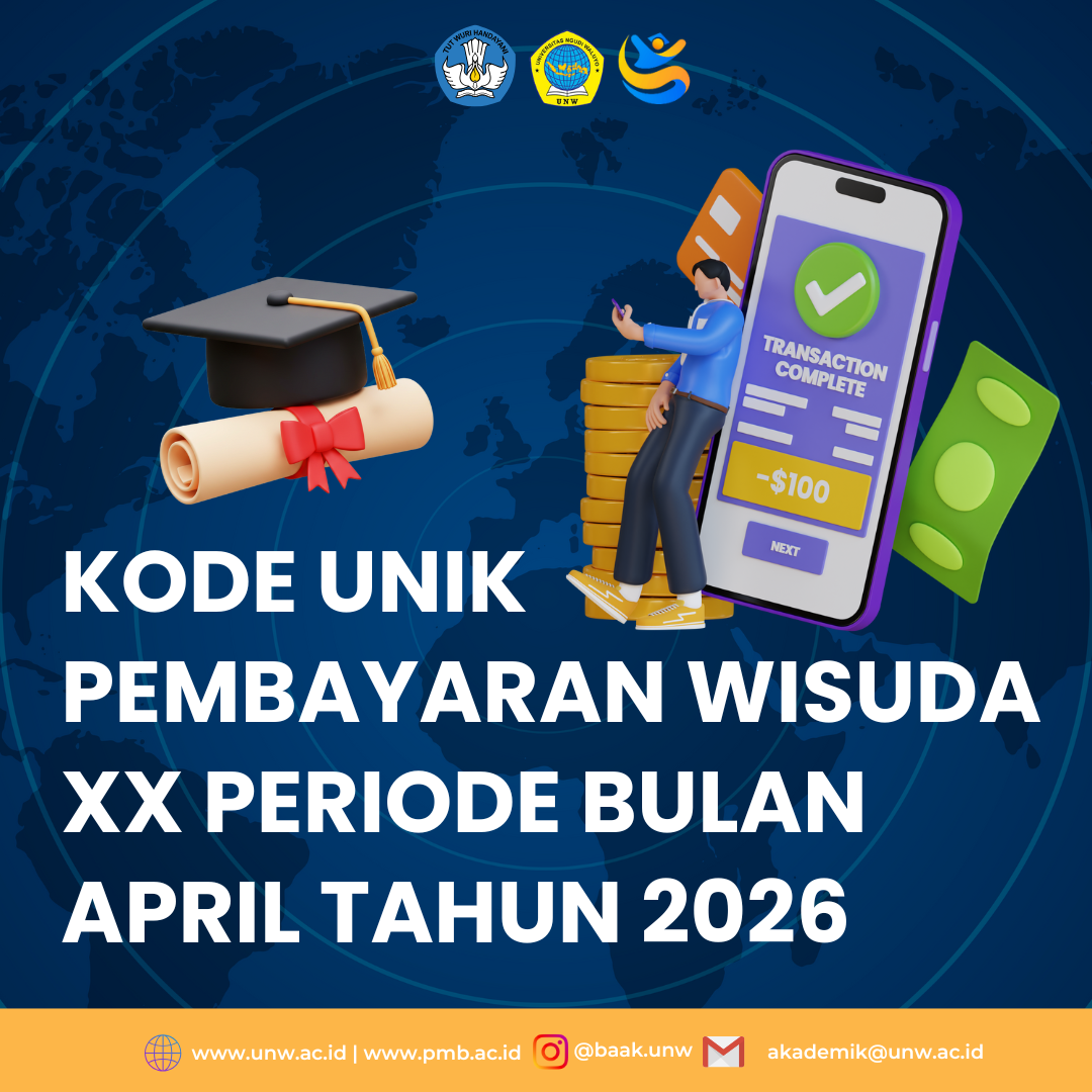 KODE UNIK PEMBAYARAN WISUDA XX PERIODE APRIL 2026 - Universitas Ngudi ...