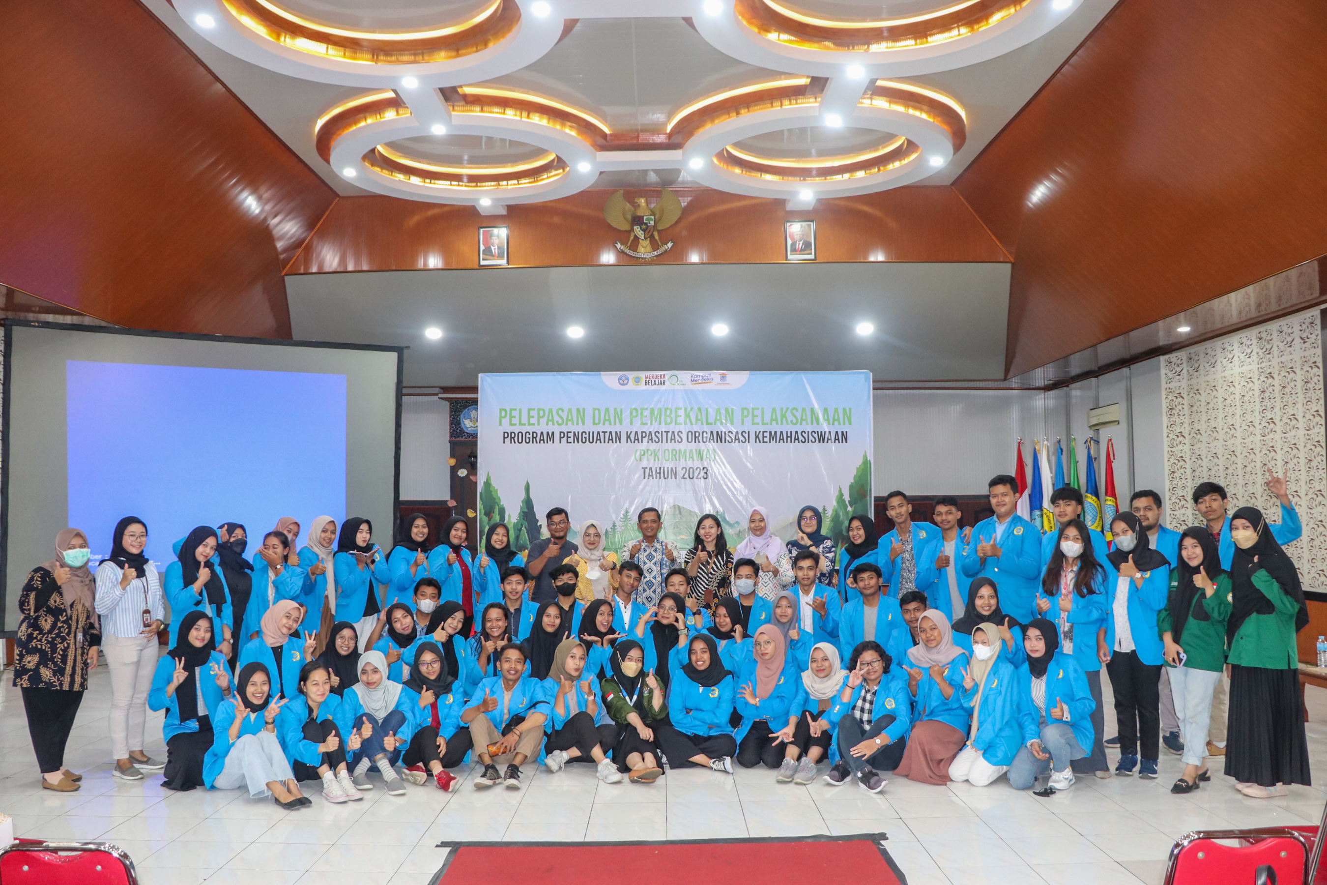 PELEPASAN DAN PEMBEKALAN PELAKSANAAN PPK ORMAWA 2023