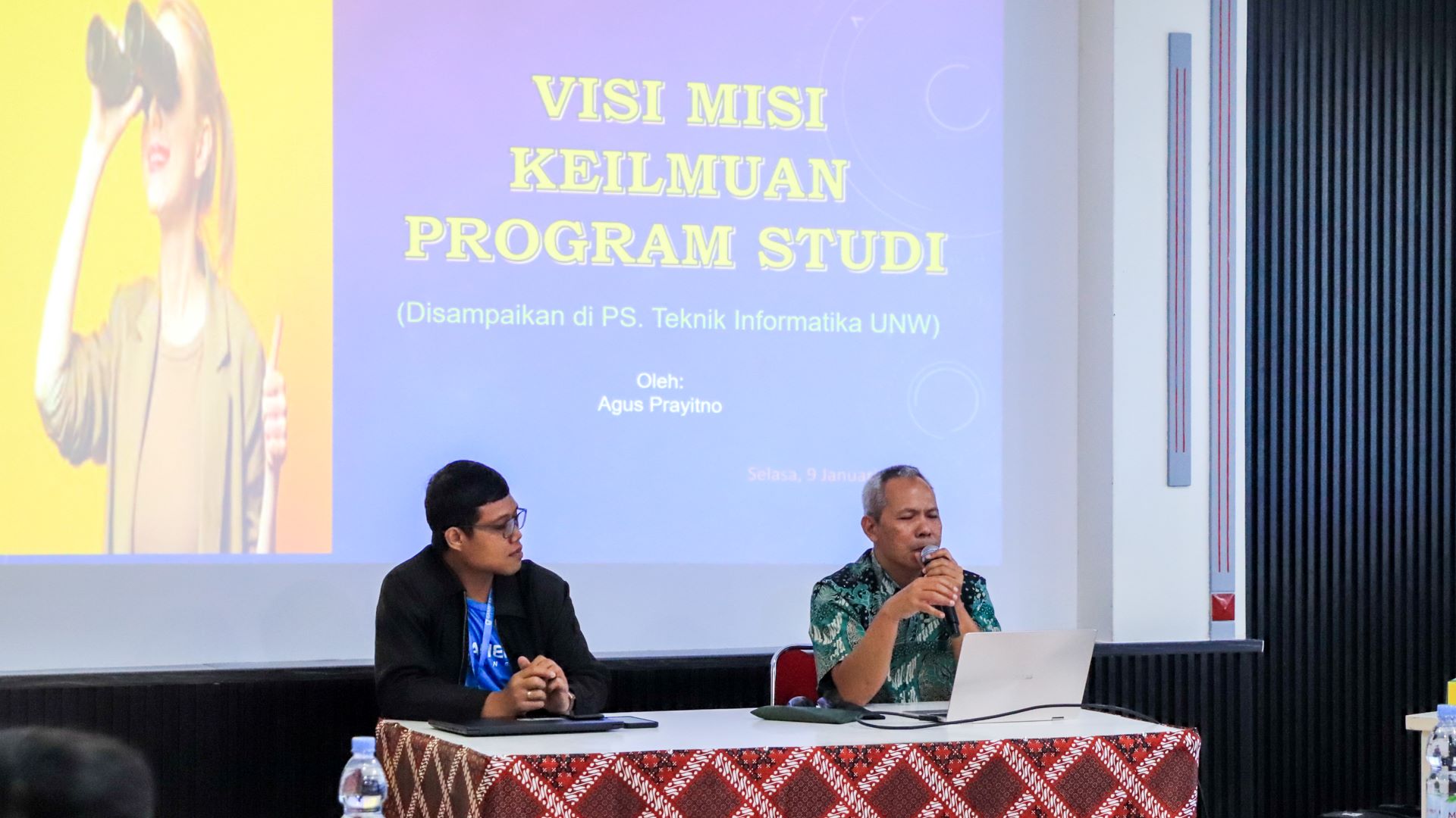 WORKSHOP PENINJAUAN VISI DAN MISI PROGRAM STUDI S1 TEKNIK INFORMATIKA UNW